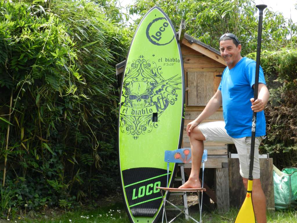 supsurf loco model el diablo 8.2X28 surfboard for rent - Surfy Nomads ...