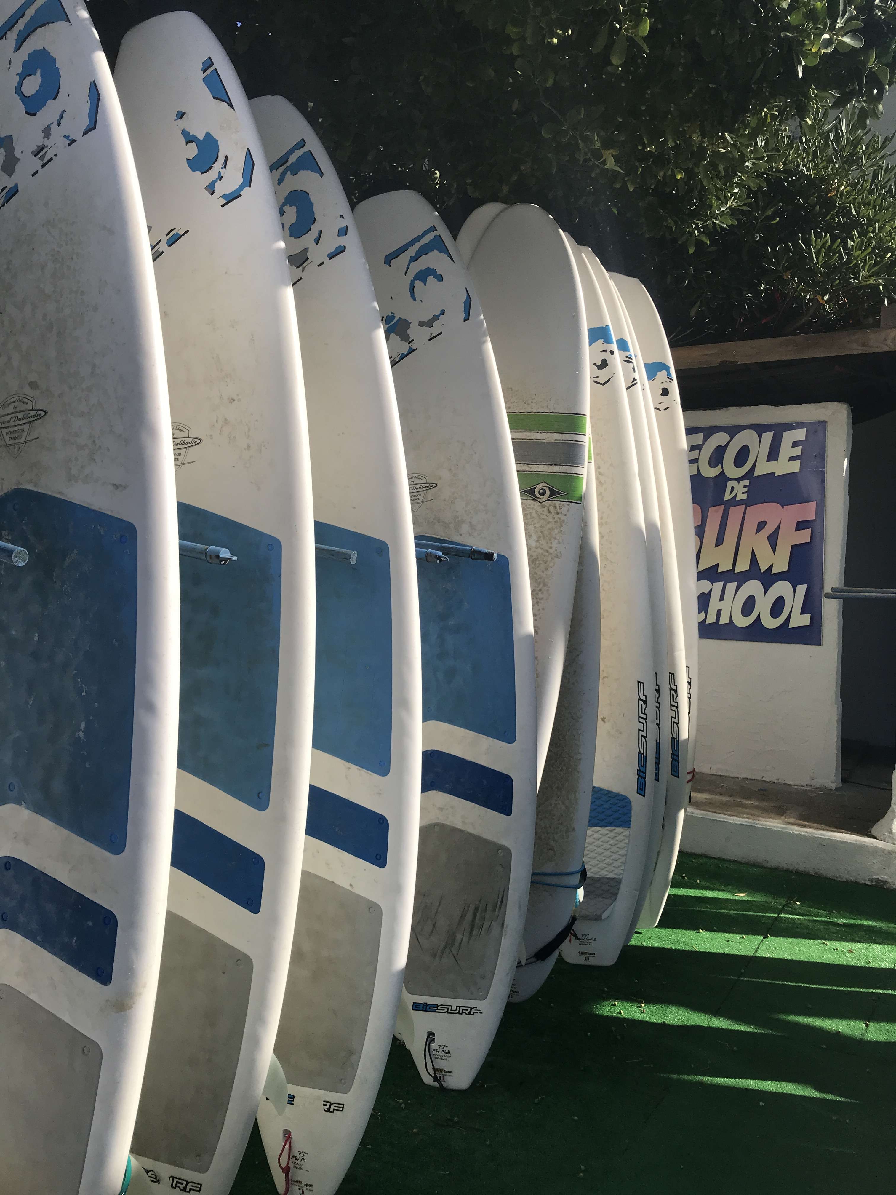 Mini Malibus surfboard for rent - Surfy Nomads surf rental